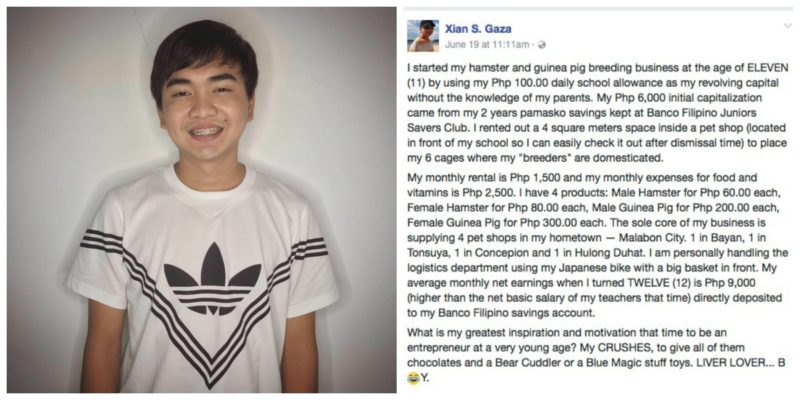 Xian Gaza Success Story Archives - Business News Philippines