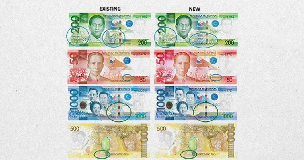 Newly Enhanced Banknotes Circulated By BSP