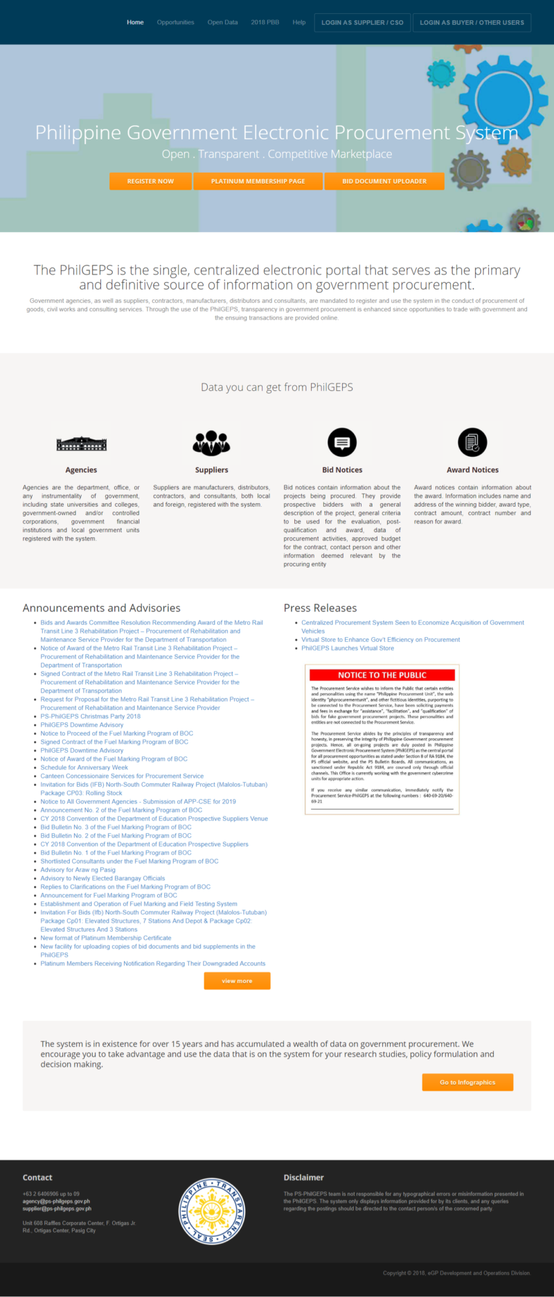 Register At PhilGEPS And Be A Government Supplier Of Goods And Services