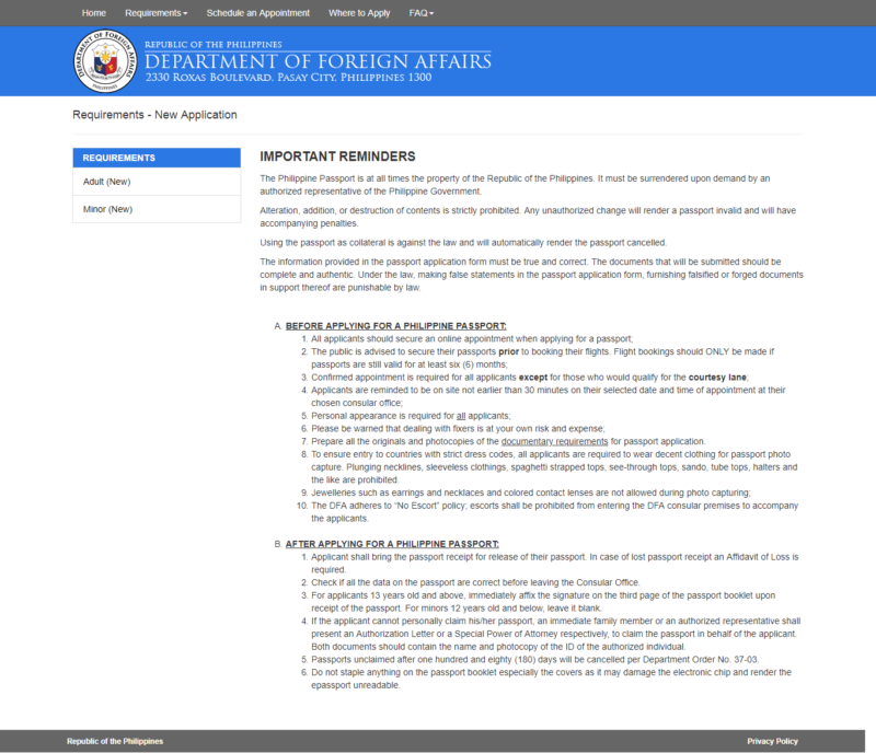 How To Get A Passport Appointment Online