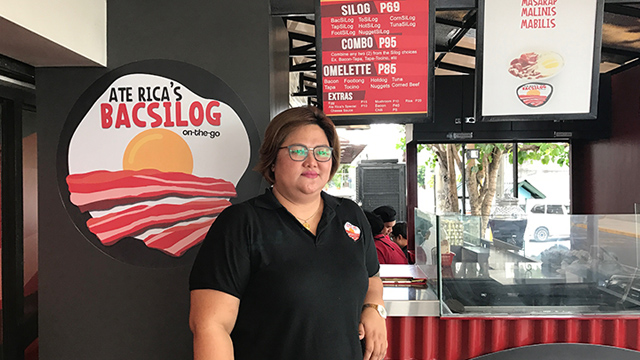 Franchising Ate Rica’s Bacsilog