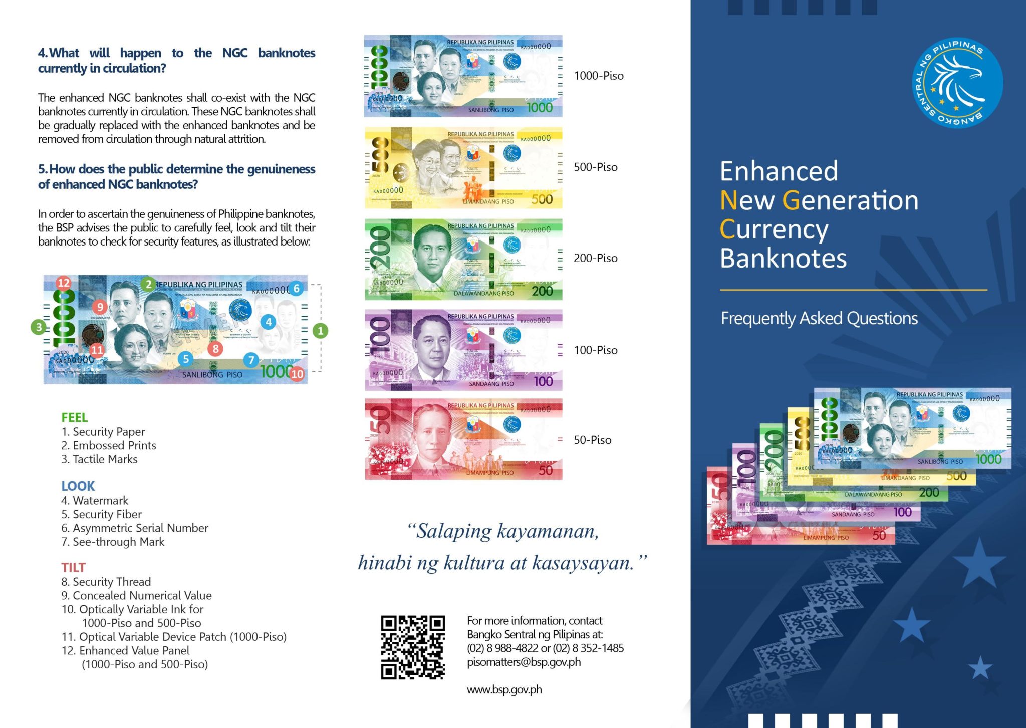 BSP Launches Enhanced PH Banknotes