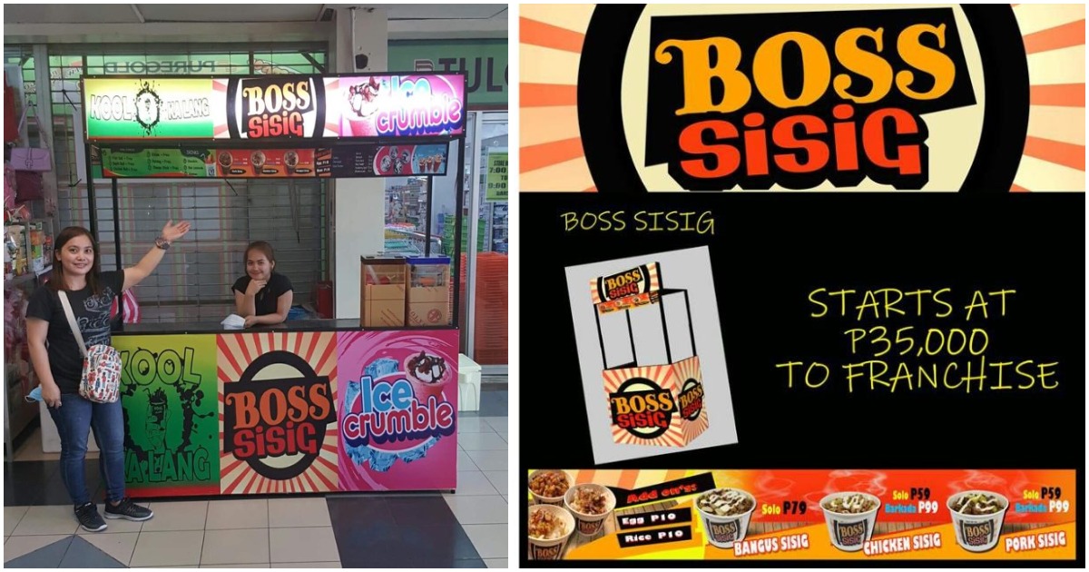 Franchising Boss Sisig: Franchise Options & Available Combos