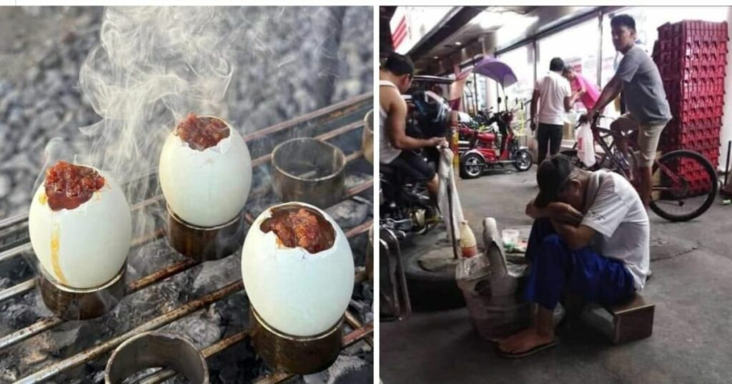 Viral Grilled Balut Stops After Seeing Other Vendors Lose