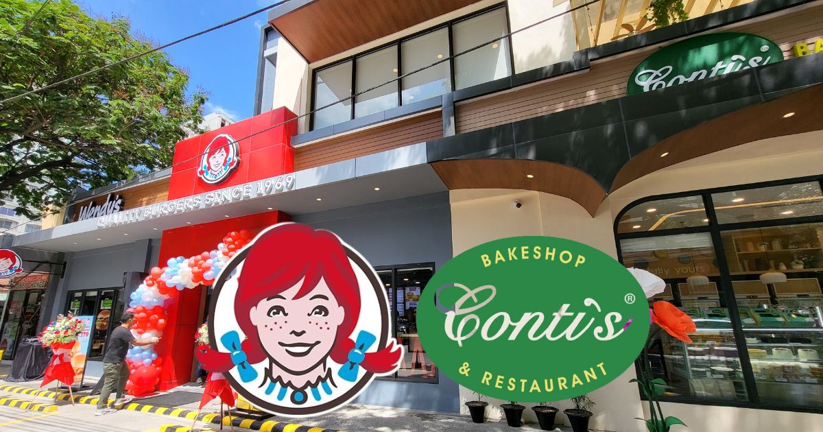 Conti's Branch Opens New Twin-Store With Wendy's Philippines