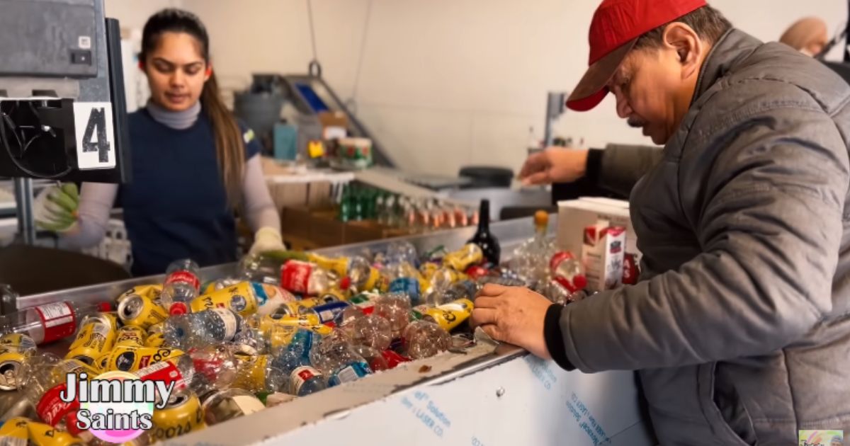 Jimmy Santos Earns Money By Selling Recyclables In Canada